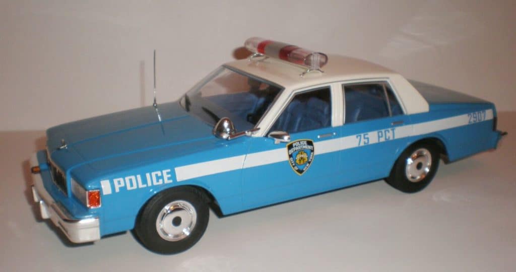 1985 Chevrolet Caprice New York City Police car - PB Scale Models