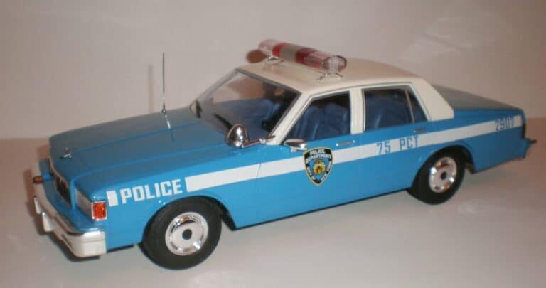 1985 Chevrolet Caprice New York City Police car - PB Scale Models